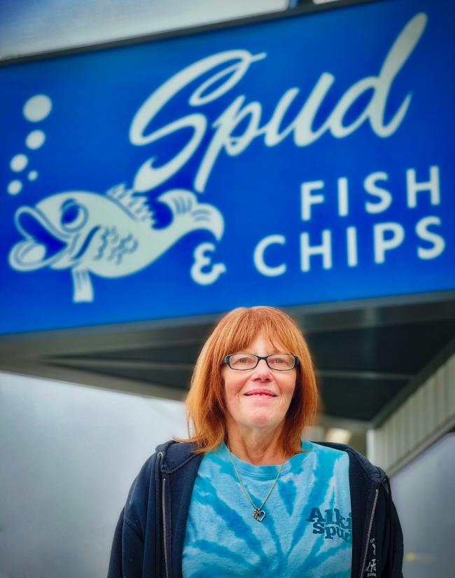 Carol Kelly celebrates 50 years at Alki SPUD Fish & Chips | Westside ...